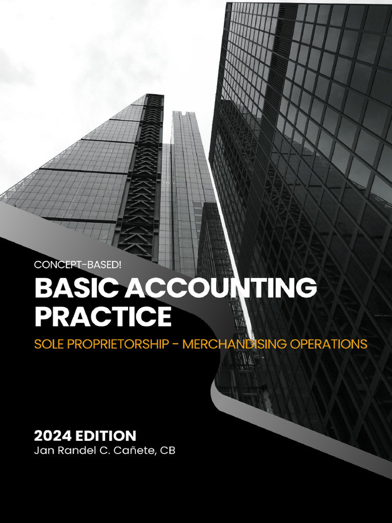 Basic Accounting Practice - Merchandising Operations | PDF | Debits And ...