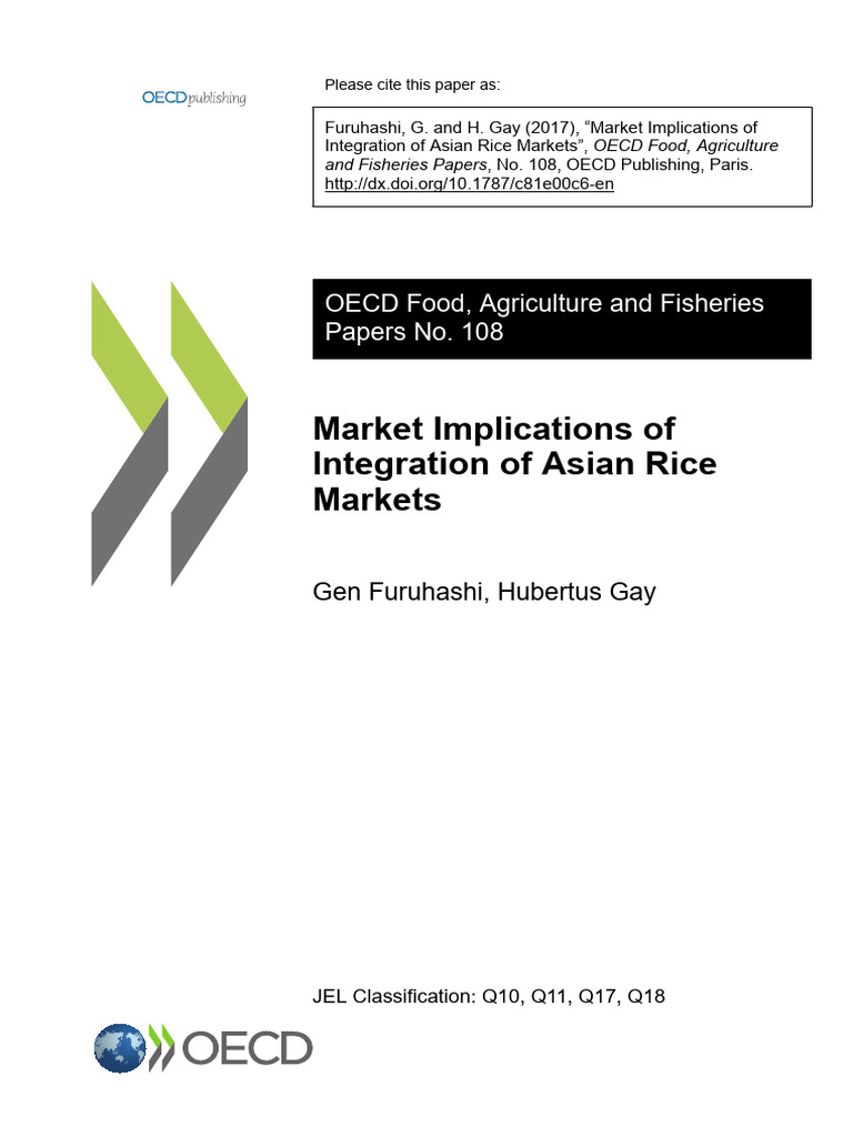 Market Implications of Integration of ASEAN Rice Markets | PDF | Food ...