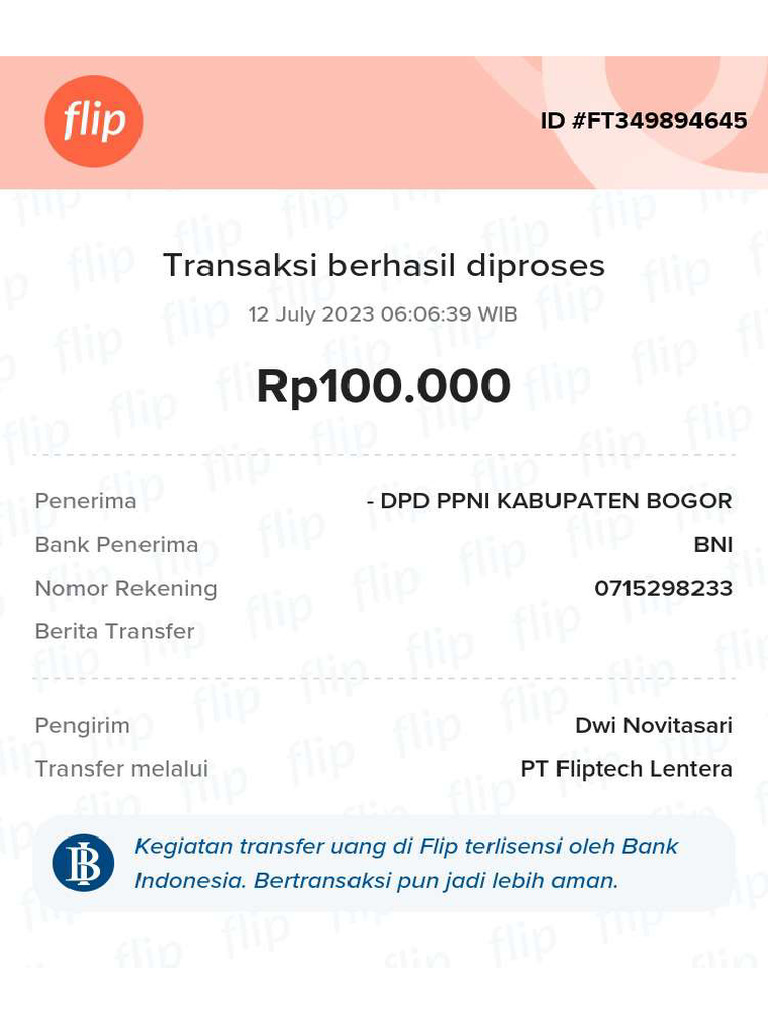 Pembayaran Rekom PPNI | PDF