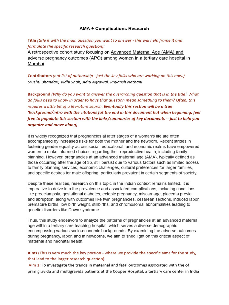 Ama + Complications - Genesis HBTMC | PDF | Childbirth | Pregnancy