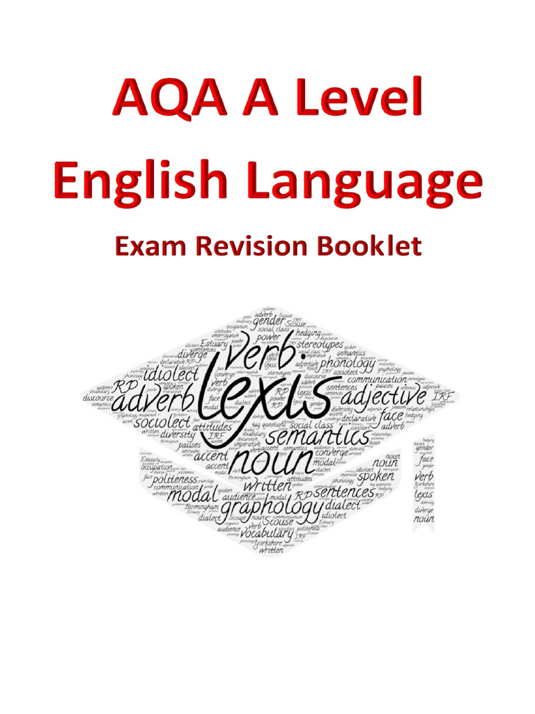 A Level English Language Essay Guide | PDF | Linguistics | English Grammar