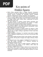 Main Characters of Hidden Figures | PDF | Hidden Figures
