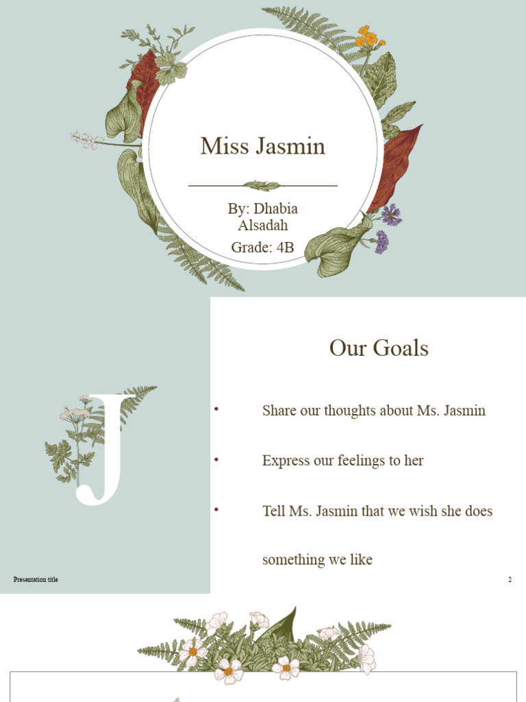 Miss Jasmin | PDF