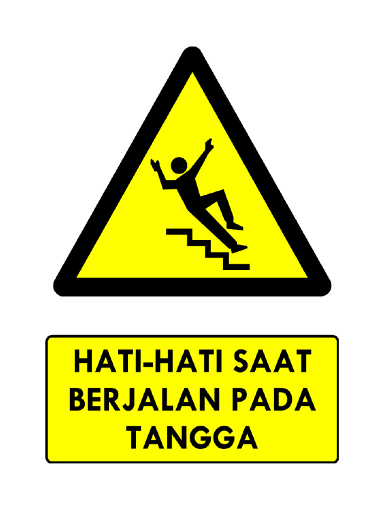 hati-hati berjalan pada tangga | PDF