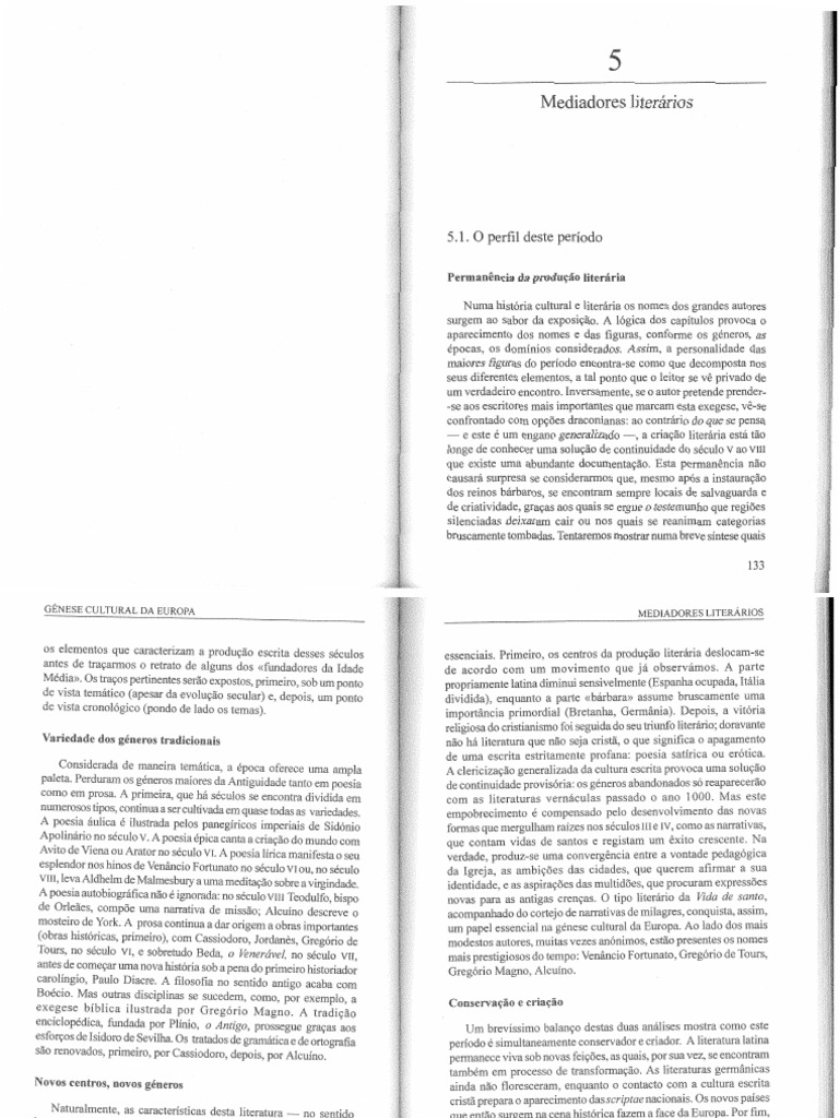 Gênese Cultural da Europa: Michel Banniard | PDF | Roma Antiga ...