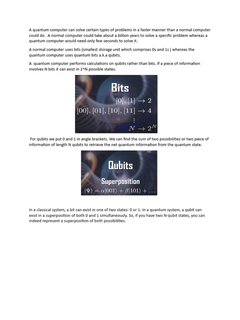 Quantum Computing Application in Weather Forecast | PDF | Quantum Computing | Forecasting