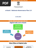 E Kranti Presentation | PDF