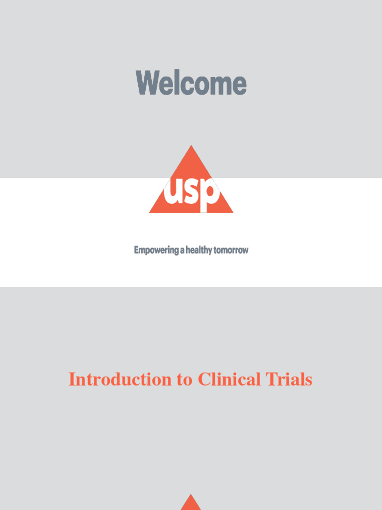 1 Introduction To Clinical Trials | PDF | Clinical Trial ...