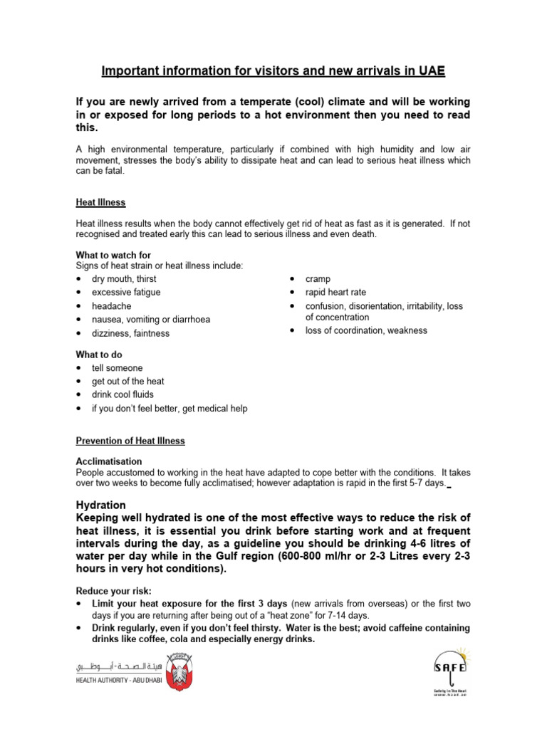 Info-visitors and New Arrivals | PDF