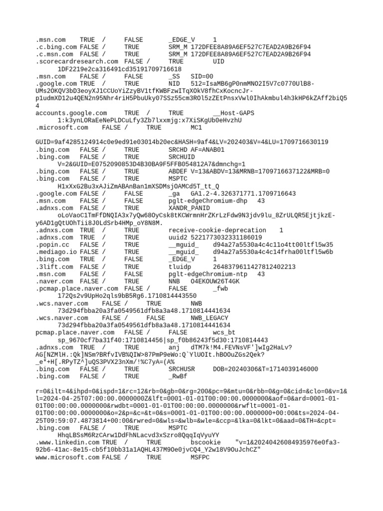 Cookie | PDF | Business | Computers