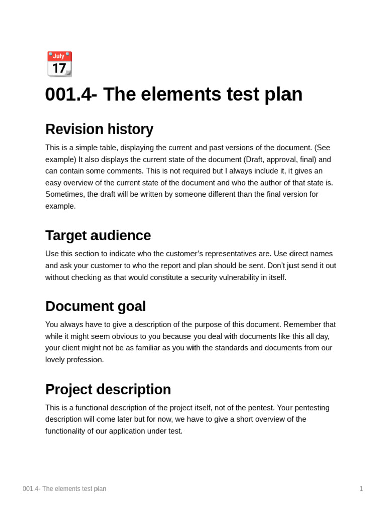 Pentest Plan for Clients | PDF | Penetration Test | Information Technology