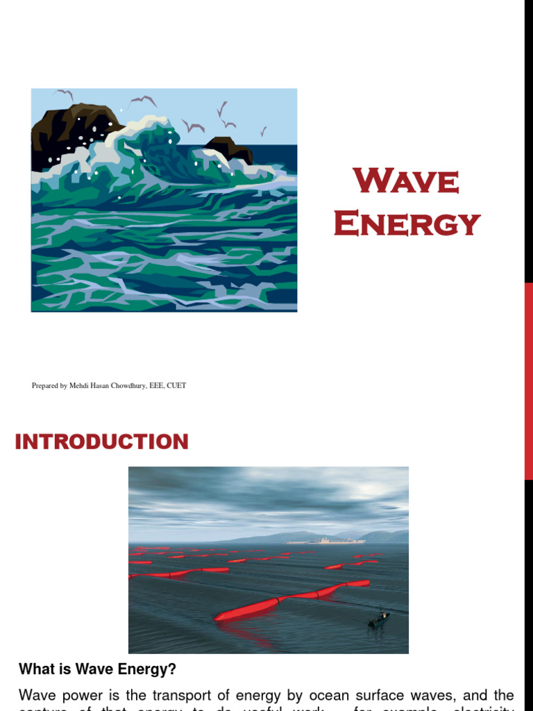 Wave energy | PDF | Water | Nature