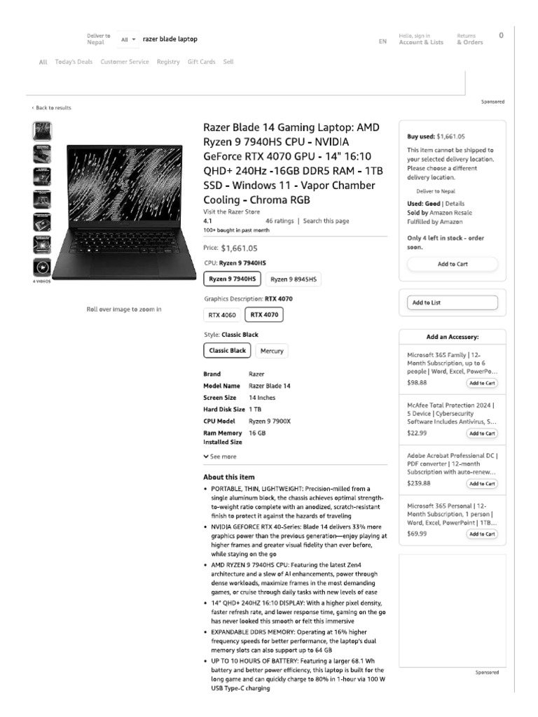 5 Razer Blade | PDF