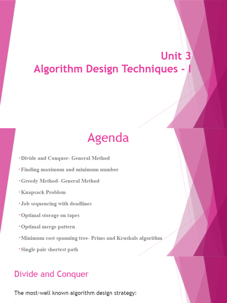 Algorithm Design Techiques I | PDF | Theoretical Computer Science ... Algorithm Design Techiques I | PDF | Theoretical Computer Science ...