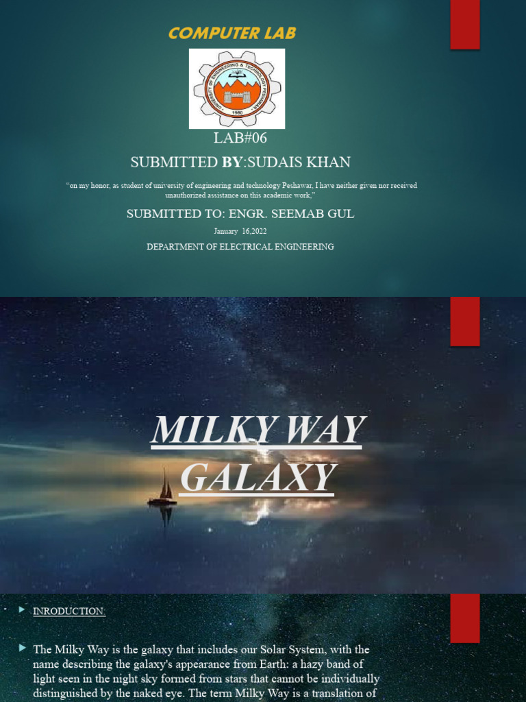 Overview of the Milky Way Galaxy | PDF | Milky Way | Stars