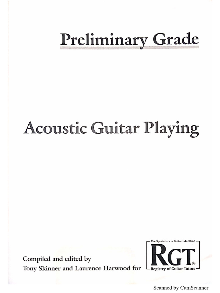 Guitar Preliminary Grade | PDF