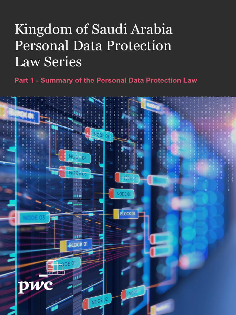 Ksa Personal Data Protection Law Series Part 1 | PDF | Information ...