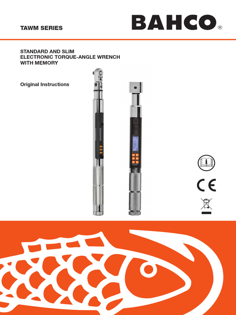 Tawm Series: Standard and Slim Electronic Torque-Angle Wrench With ...