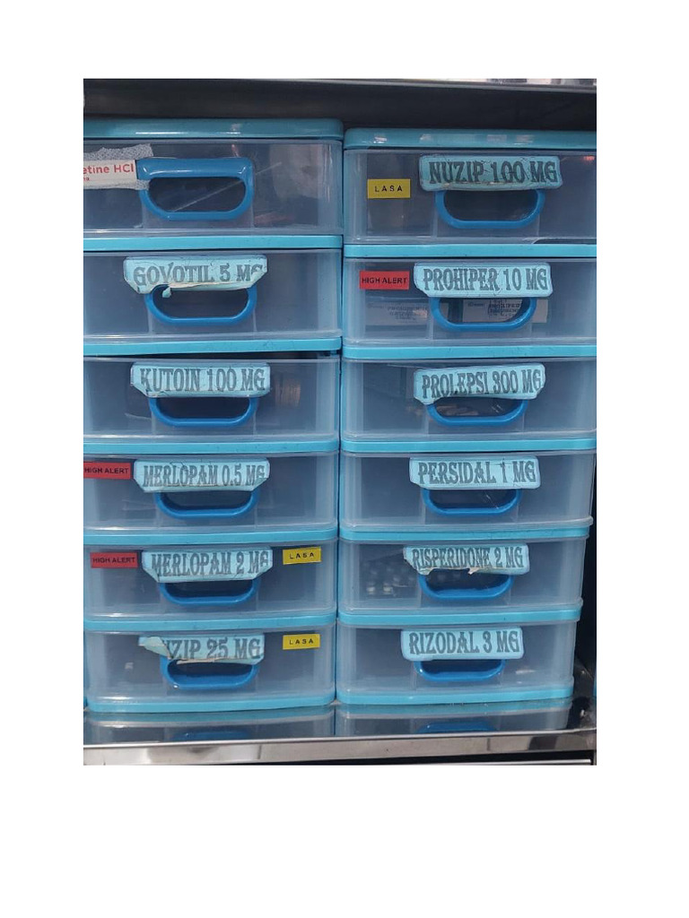 Contoh Lasa Dan High Alert | PDF