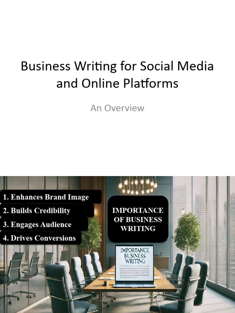 Business Writing for Social Media Success | PDF | Social Science
