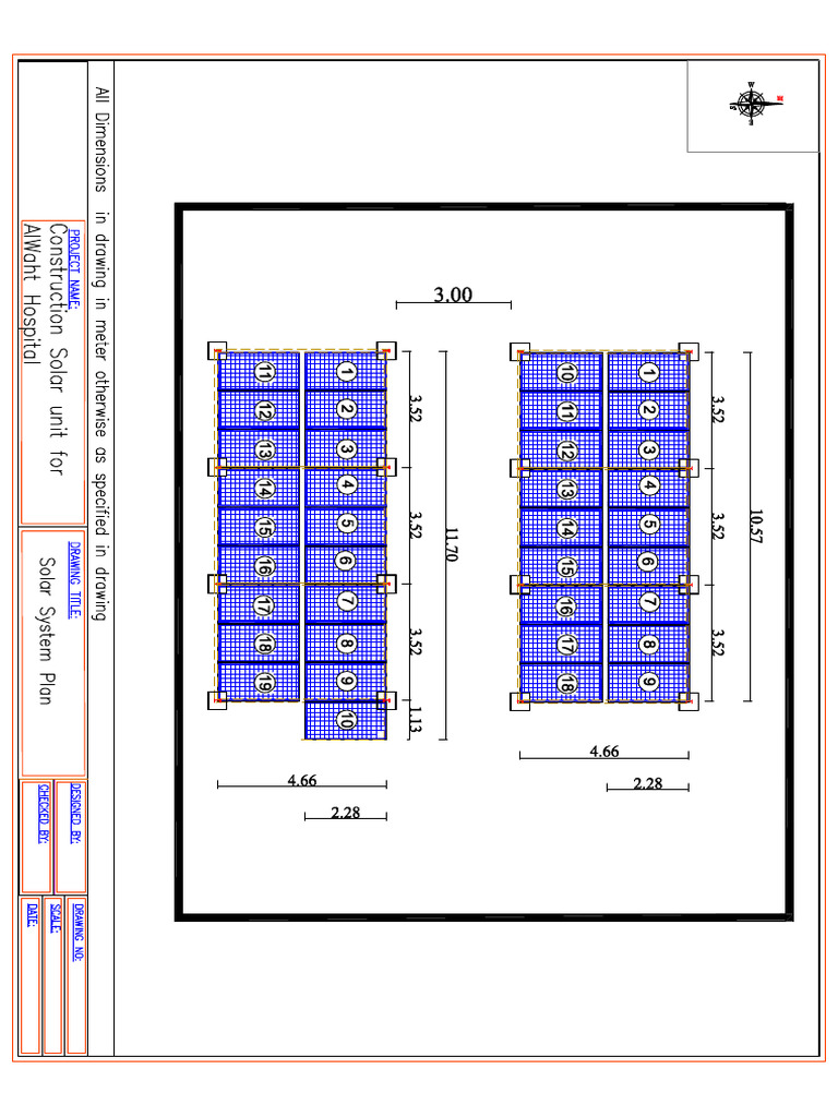 Steel Structure Drawing 3 | PDF
