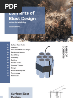 Programme in Blasting Engineering | PDF | Mining | Engineering