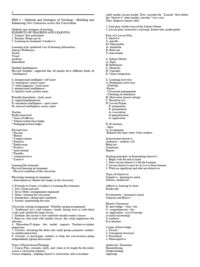 PROFED | Download Free PDF | Learning | Teachers