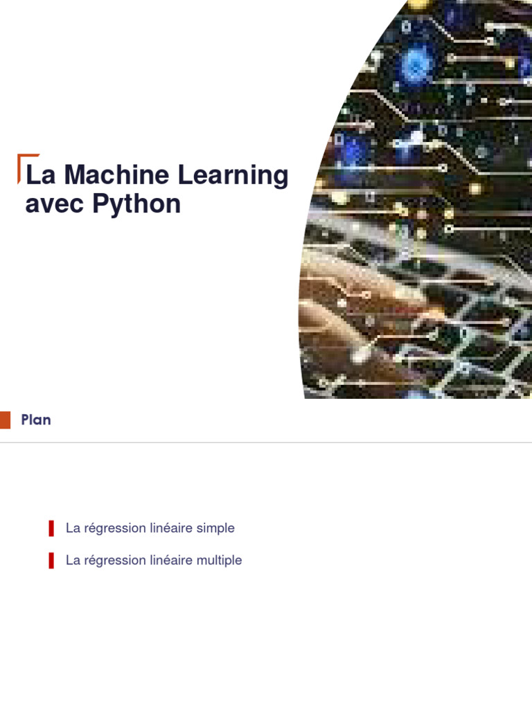 Machine Learning Regression Lineraire | PDF | Inférence statistique ...
