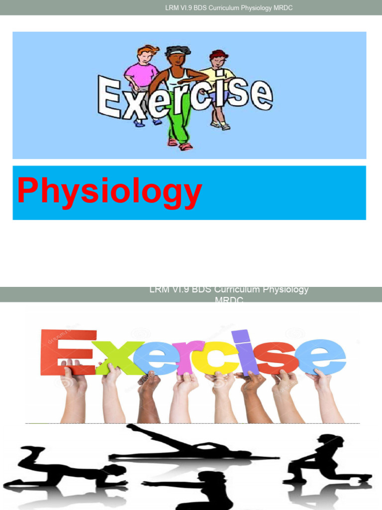 Physiology of Exercise | PDF | Blood Pressure | Vasodilation