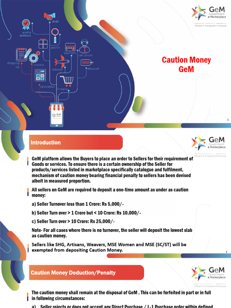 Caution Money | Download Free PDF | Banks | Money