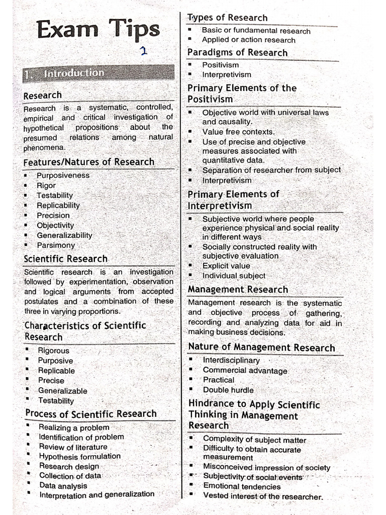 Business Research Method | PDF