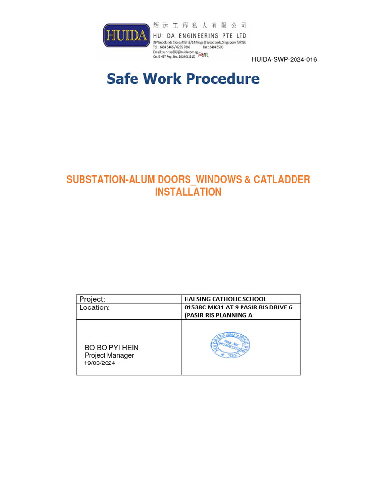 Hui Da SWP 2 | PDF | Supervisor | Truck