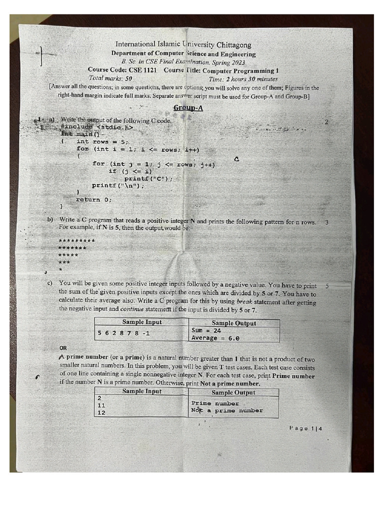 1st Final Sp23 | PDF
