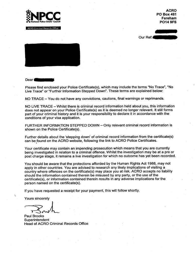 NPCC SAR 5 Pages | PDF