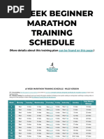 Training Plan 21KM | PDF
