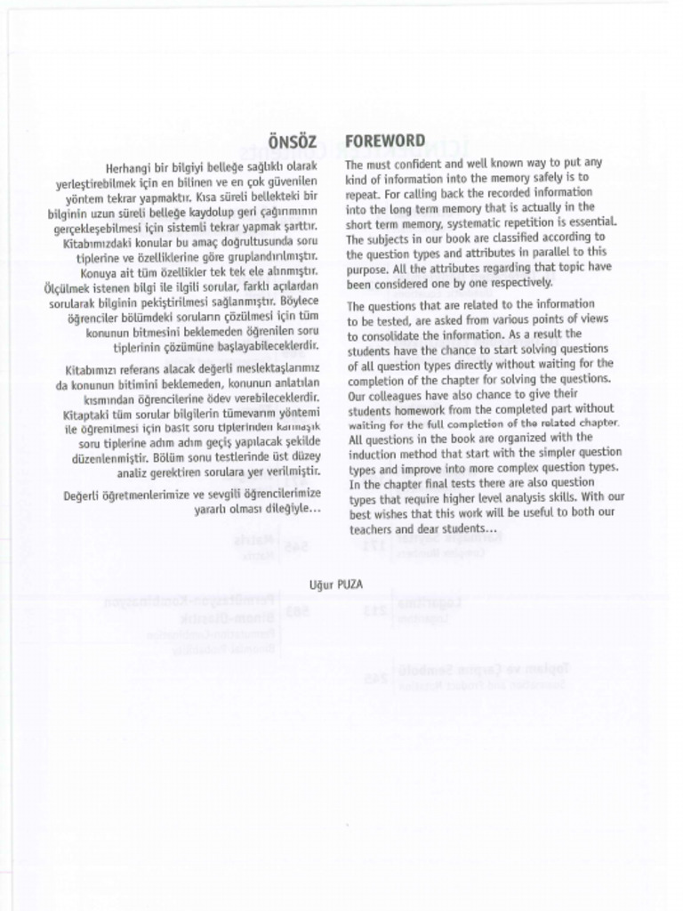 Puza - Matematik 2 | PDF