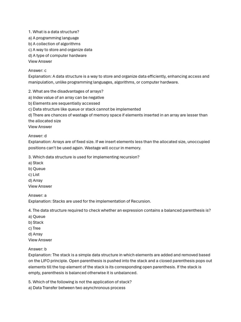 Data Structure Download Free Pdf Queue Abstract Data Type Computing