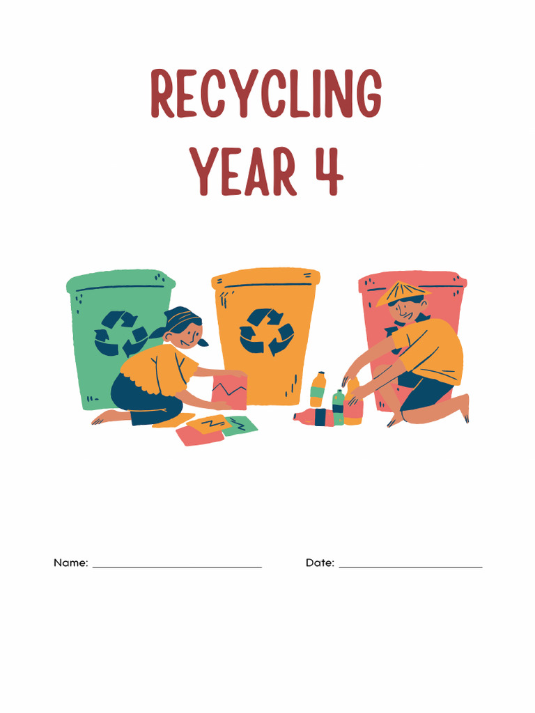 Year 4 PBL Recycling | PDF
