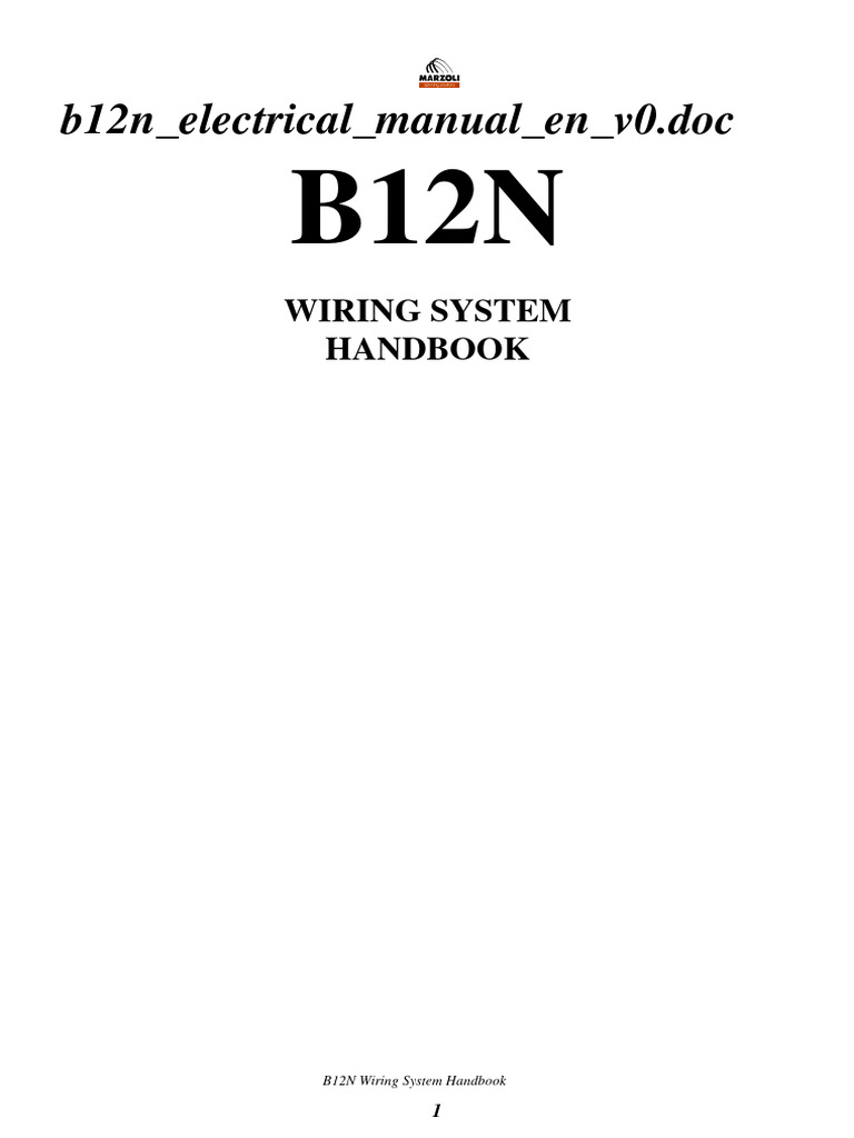 B12N Electrical Manual en V0 | PDF | Programmable Logic Controller | Button (Computing)