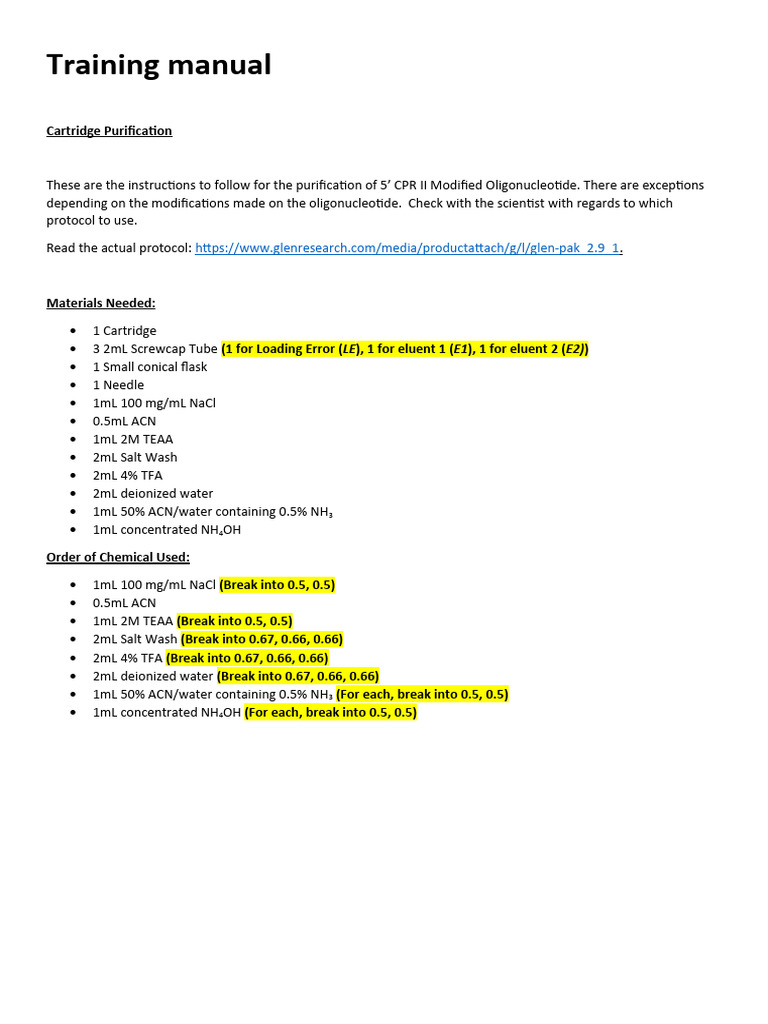 TEAA Buffer Preparation Guide | PDF | Buffer Solution | Ph