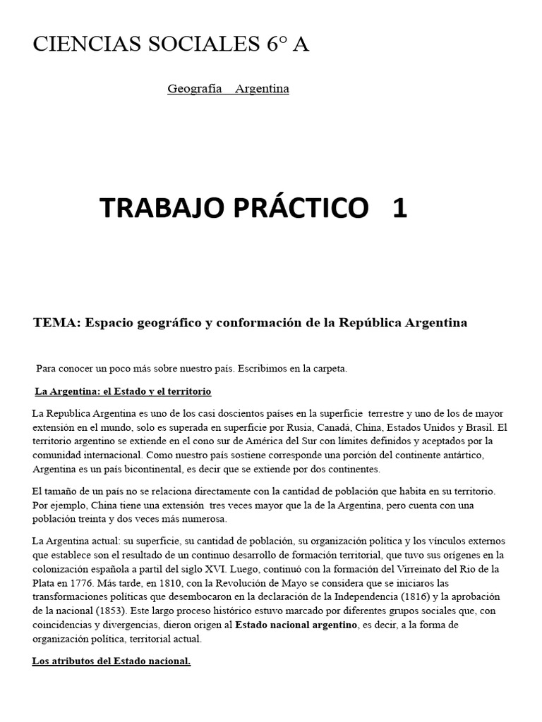 tp1 GEOGRAFIA 3ROB 2021 | PDF | Herida | Clima