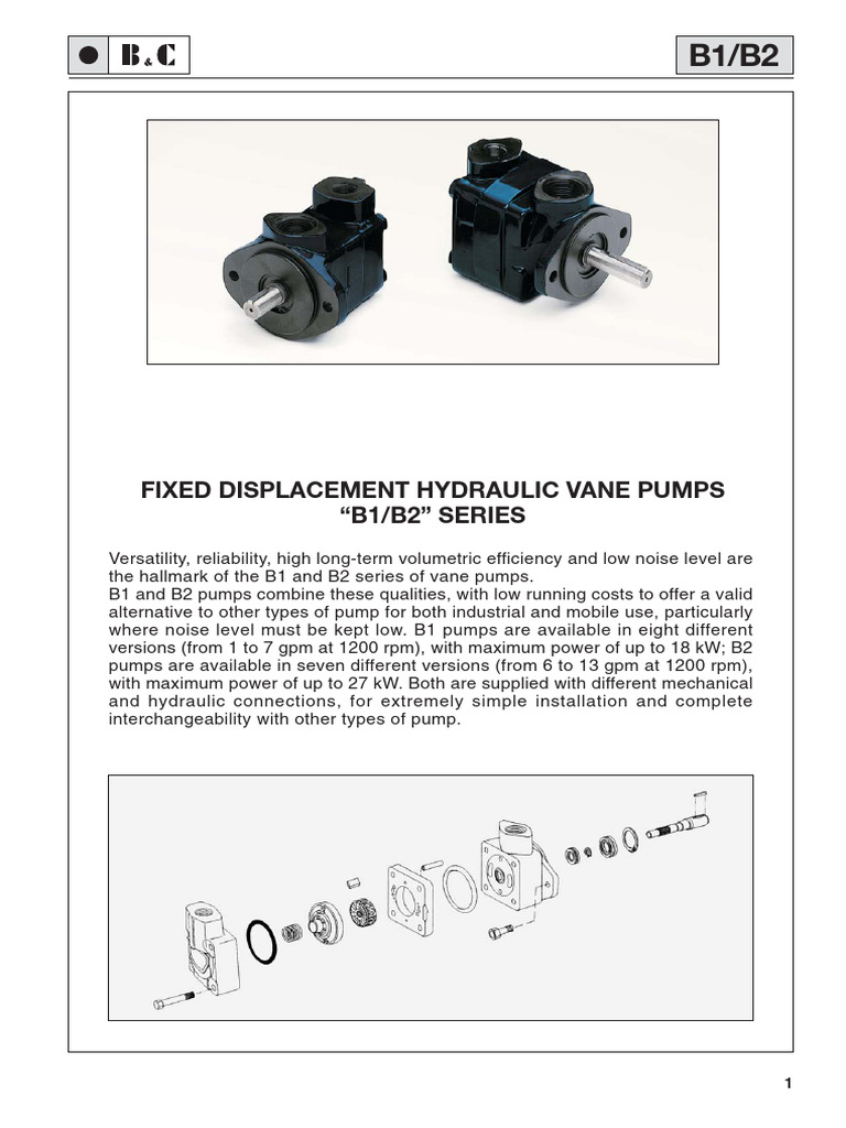 CTB1 Rev 01 E | PDF | Pump | Continuum Mechanics