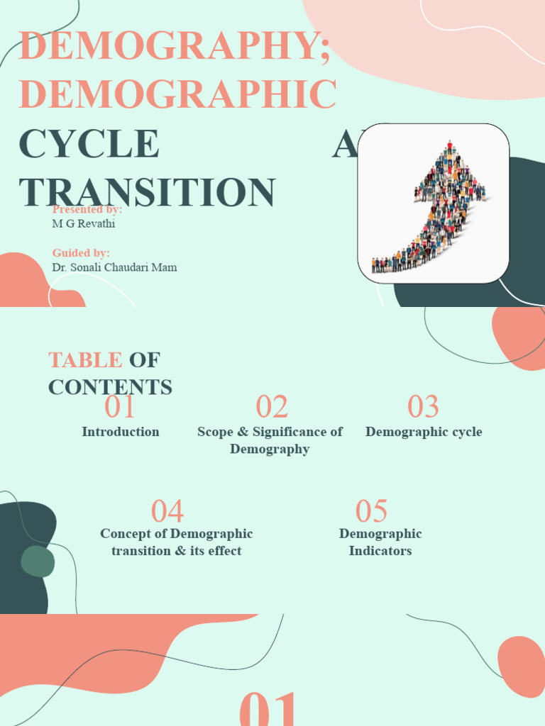 Demography Demographic: Cycle AND Transition | PDF | Demography | Birth Rate