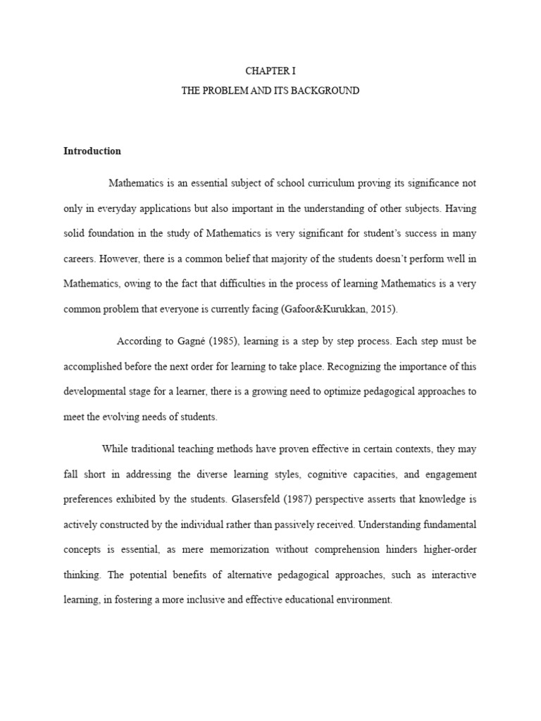 Introduction | PDF | Learning | Pedagogy