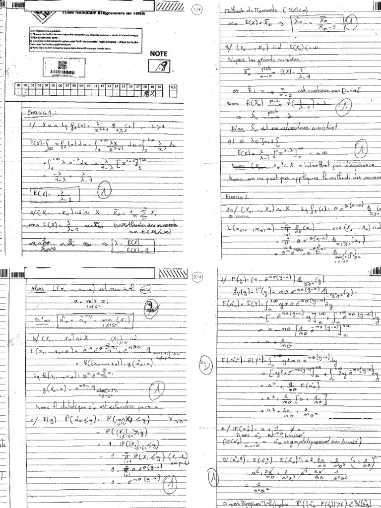 Proposition1 Exam Stats 2022-2023 | PDF