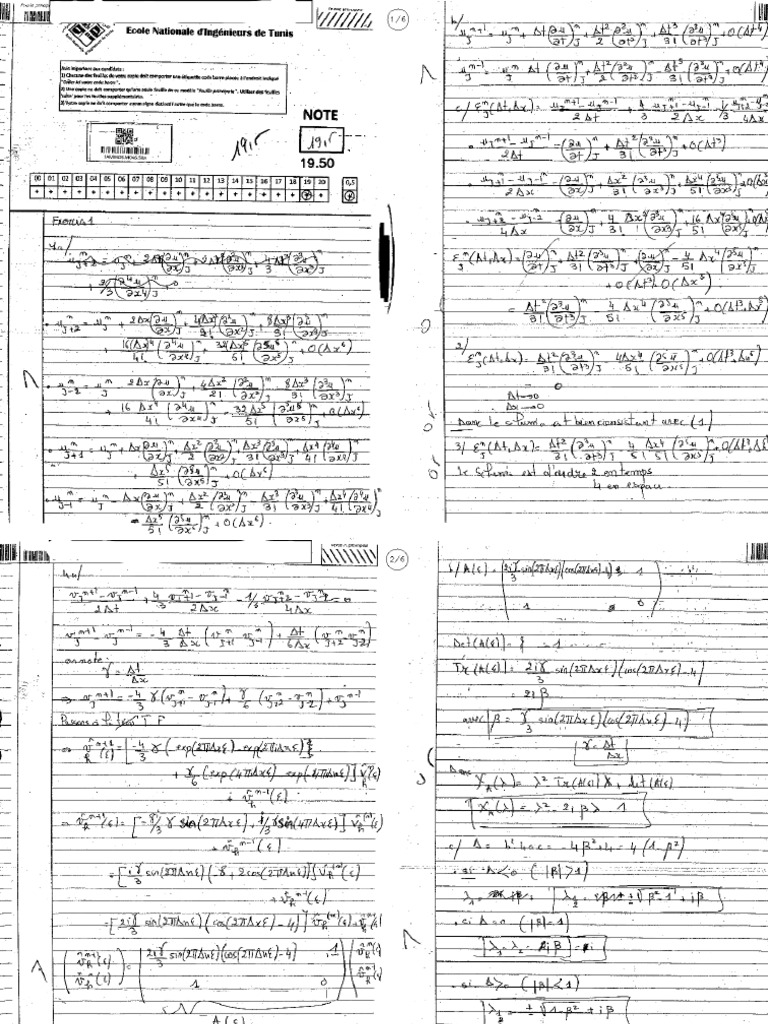 Proposition1 Exam Maths 2 2022-2023 | PDF