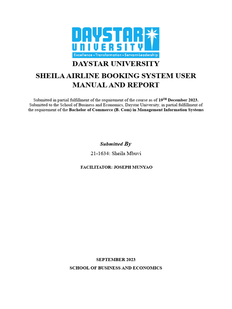 Project documentation-ICT | PDF | Databases | Usability