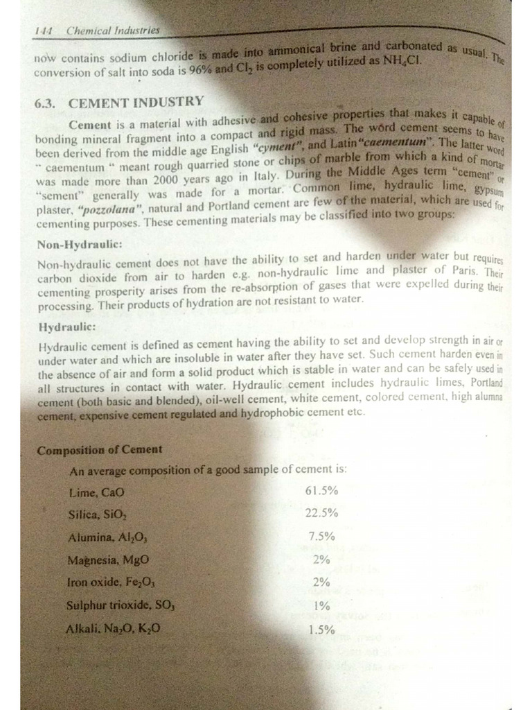 cement industry | PDF