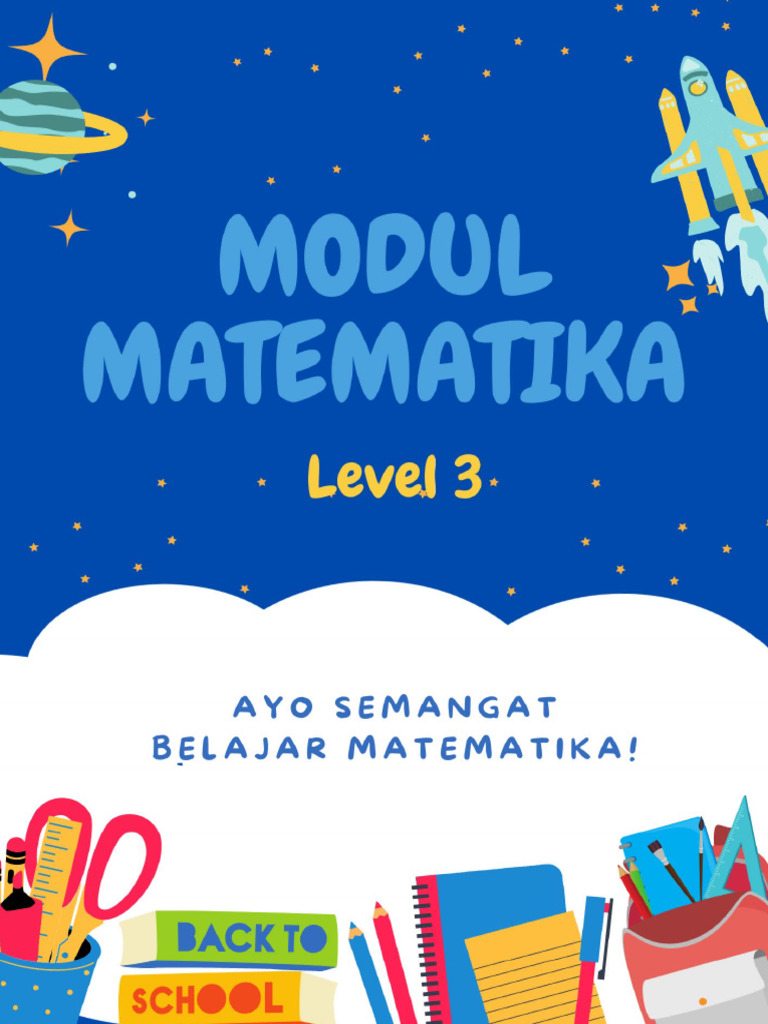 MODUL MATEMATIKA LEVEL 3 | PDF
