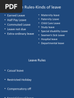 GCS (Leave) Rules, 2002 Oct 2015 | PDF